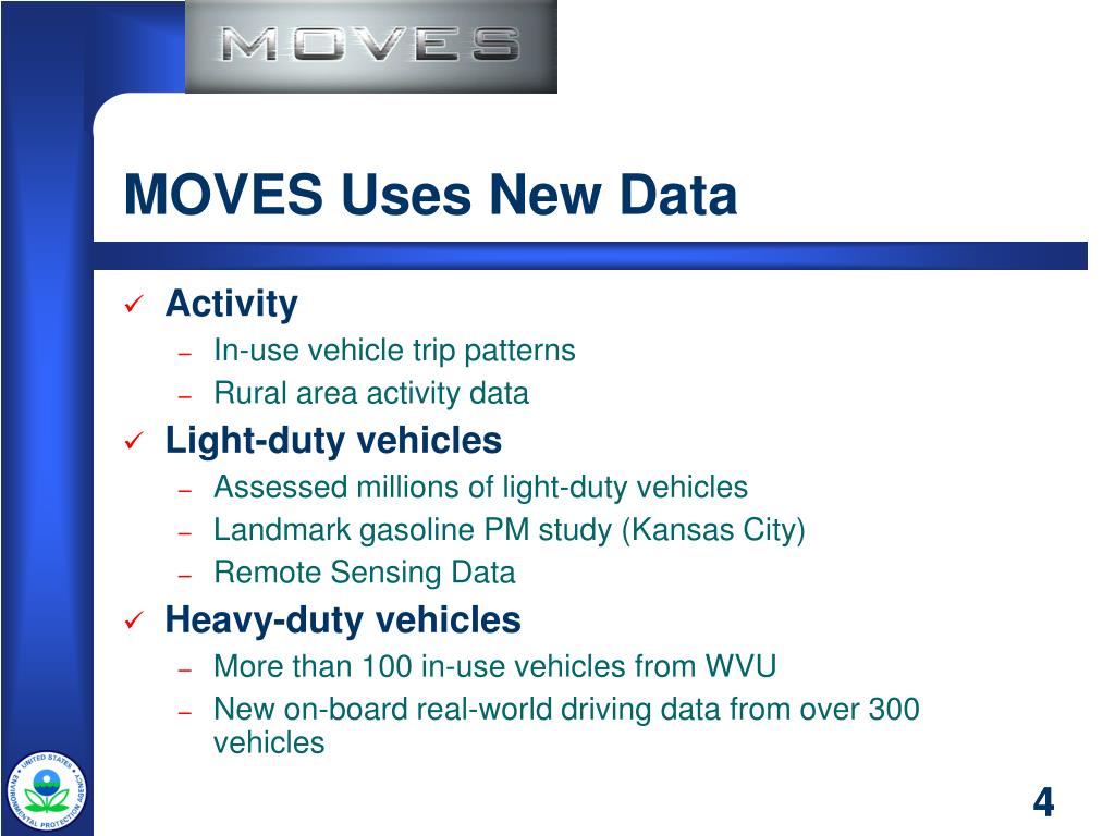 PPT - MOVES2009 Update Southern Transportation & Air Quality Summit ...