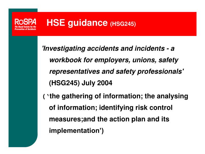 PPT - Learning to learn from accidents.. PowerPoint Presentation - ID ...