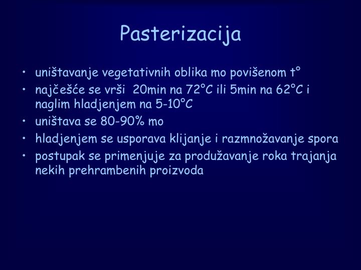 Pasterizacija