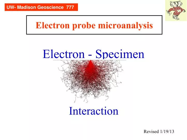 PPT - Electron probe microanalysis PowerPoint Presentation, free ...