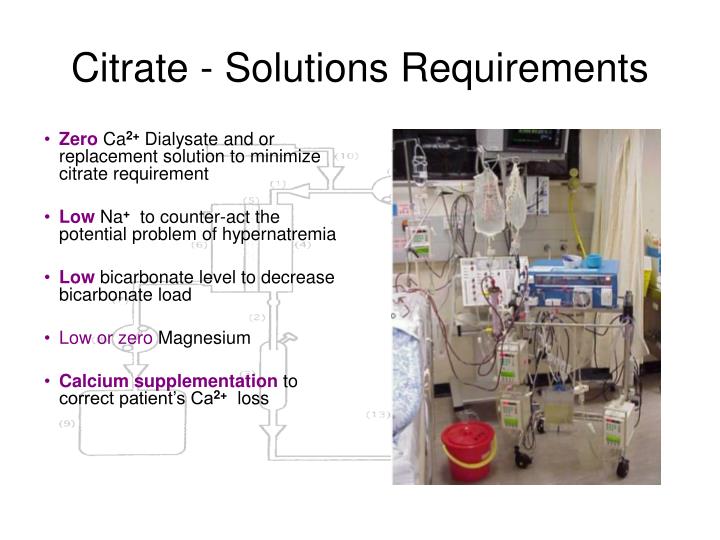 PPT - Regional Citrate Anticoagulation (RCA) in CRRT PowerPoint ...
