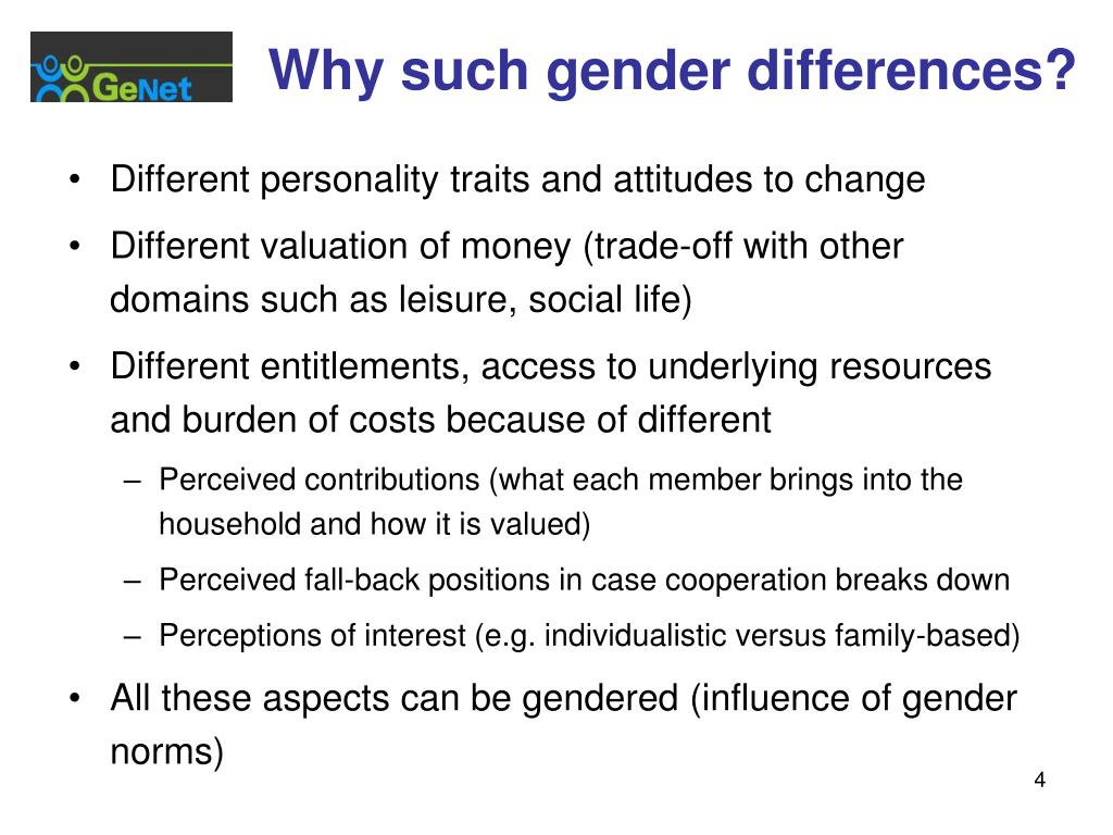 PPT - Cooperation and conflict within couples: The gendered ...