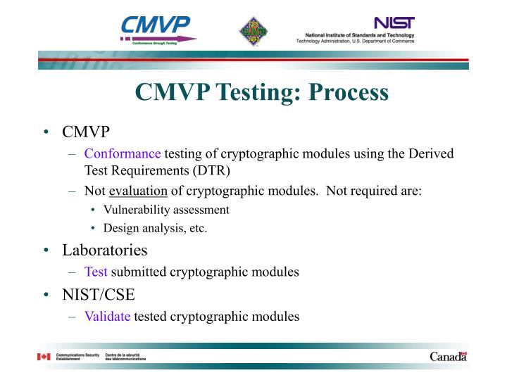 PPT - Cryptographic Module Validation Program Where security starts ...