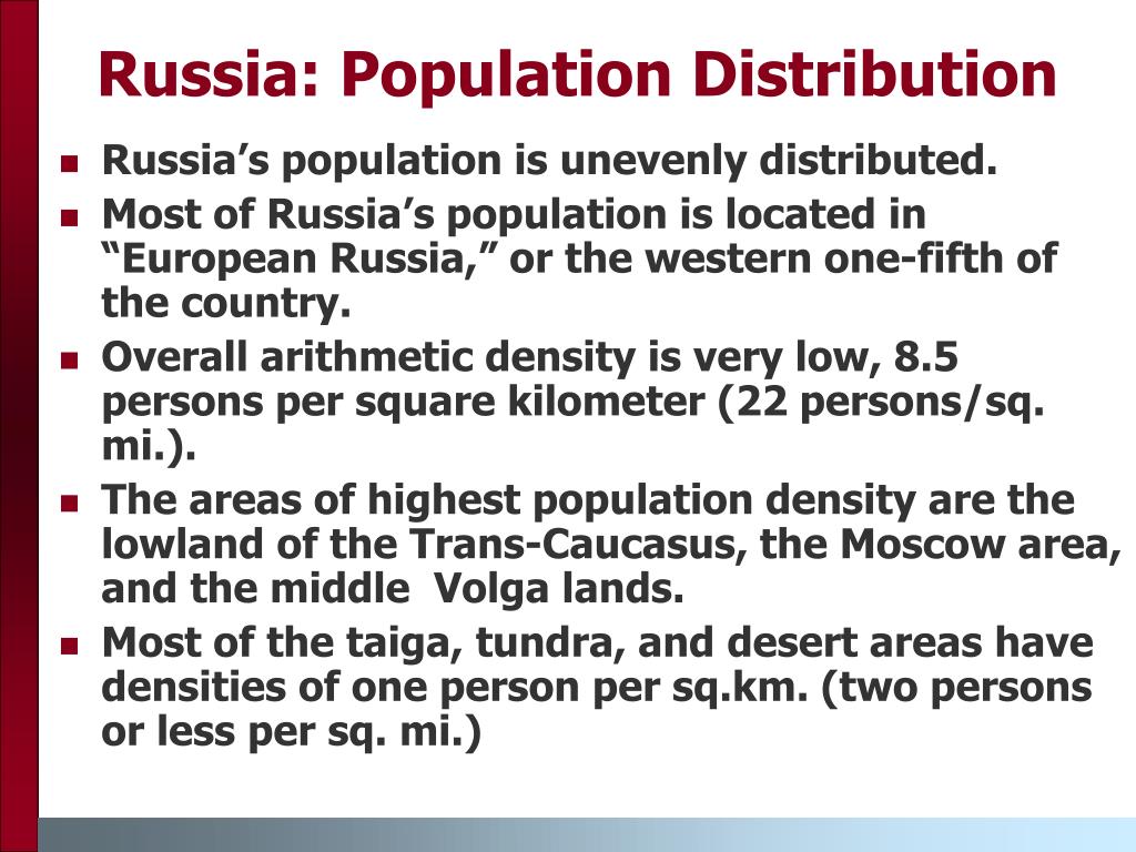 PPT - Sociology SOCI 20182 Demography of Russia and the Former Soviet ...