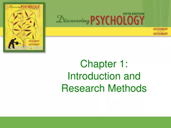 Ppt Chapter 1 Introduction And Research Methods Powerpoint