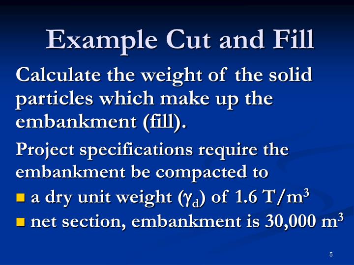 PPT - CUT-FILL Volume Calculation PowerPoint Presentation - ID:293976