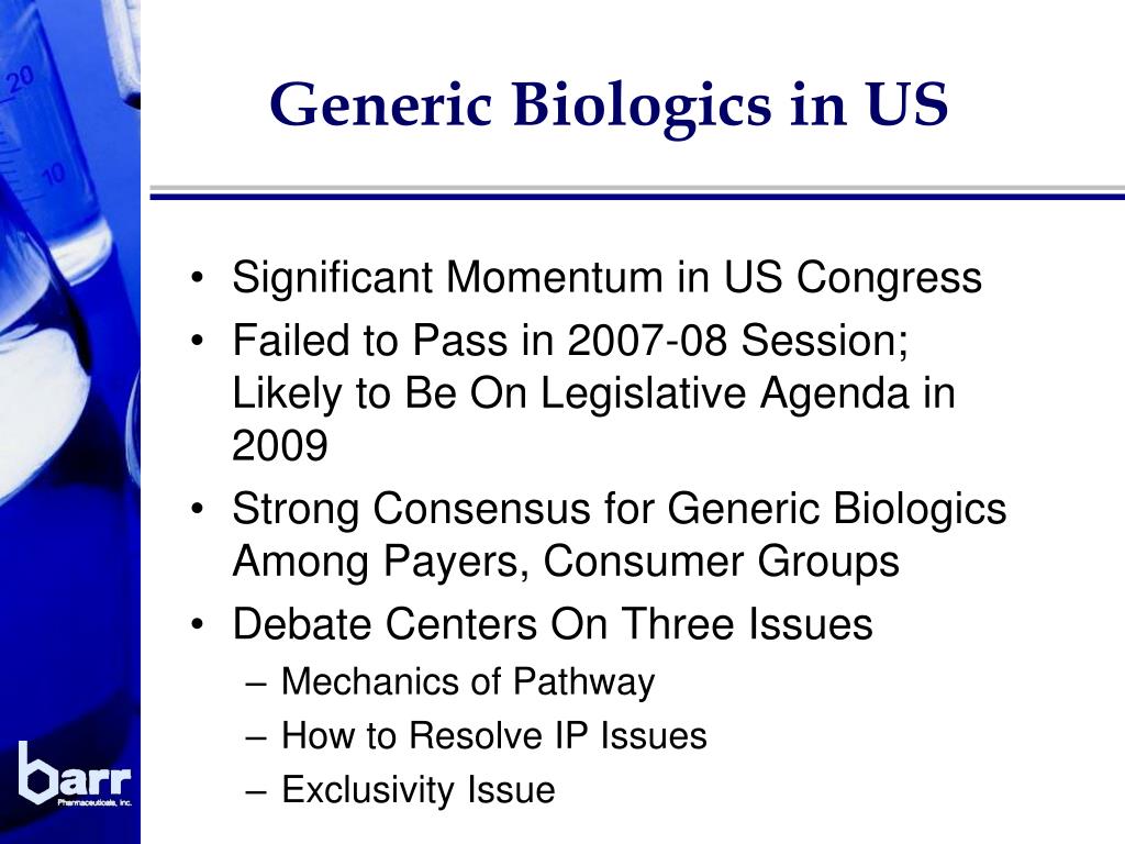 PPT - Follow-On Biologics: Economic, Innovation and Policy Reflections ...