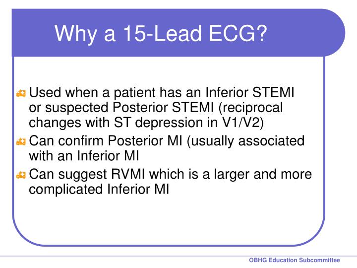 PPT - Chapter 8 for 12 Lead Training -The 15 Lead ECG- PowerPoint ...
