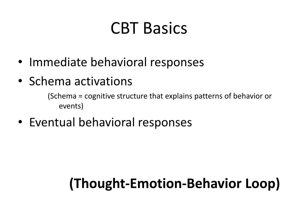 PPT - Cognitive-Behavioral Therapy for Psychosis PowerPoint ...