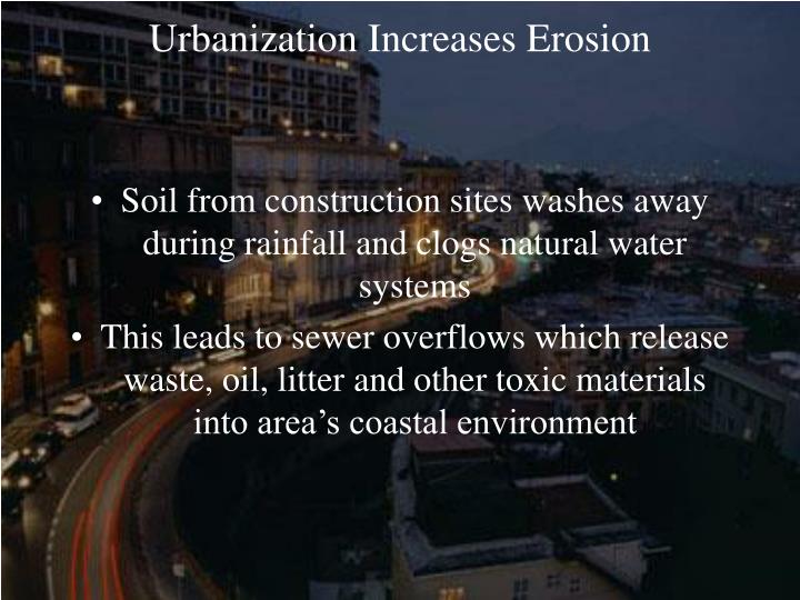 PPT - Effects of Urbanization on Coastal Ecosystems PowerPoint ...