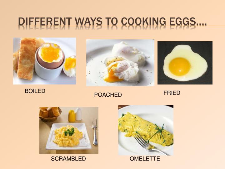 PPT - HOW WOULD YOU LIKE YOUR EGGS? PowerPoint Presentation - ID:295925