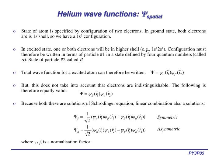 PPT - Lectures 10-11: Multi-electron atoms PowerPoint Presentation - ID ...