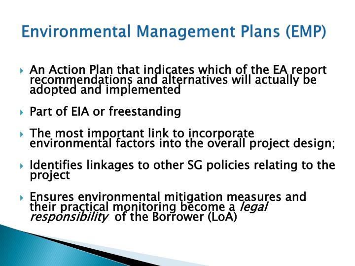 PPT - Environmental Assessment Instruments E nvironmental I mpact A ...