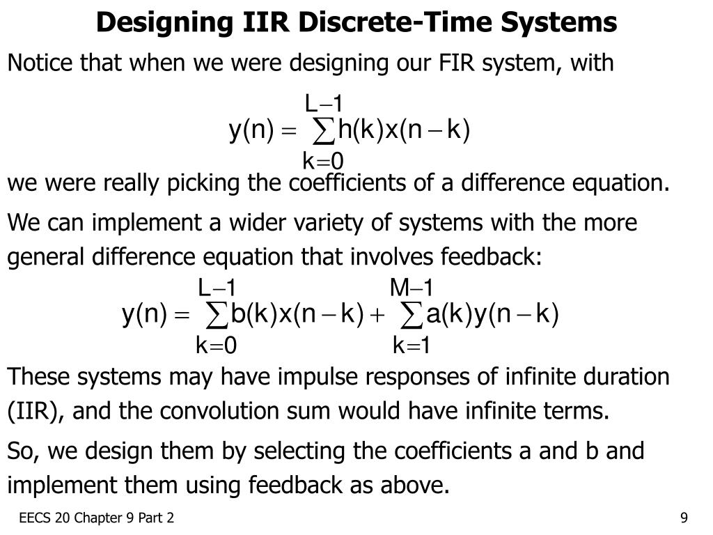 PPT - Convolution, Impulse Response, Filters PowerPoint Presentation ...