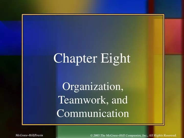 PPT - Chapter Eight PowerPoint Presentation, free download - ID:296431