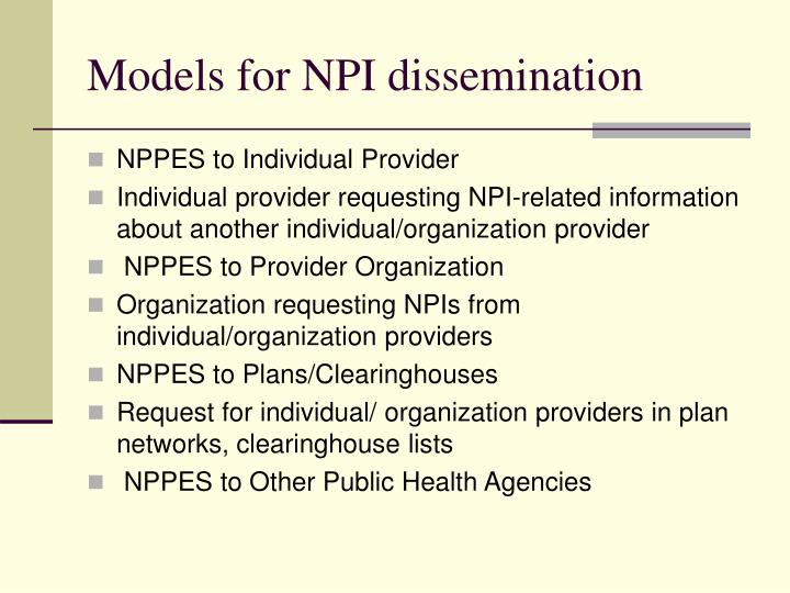 PPT - NPI PowerPoint Presentation - ID:296793