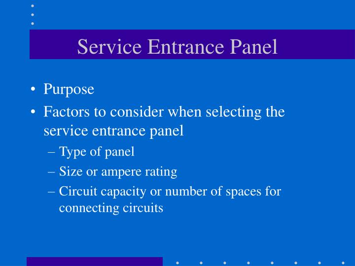PPT - ELECTRICAL WIRING PowerPoint Presentation - ID:296979