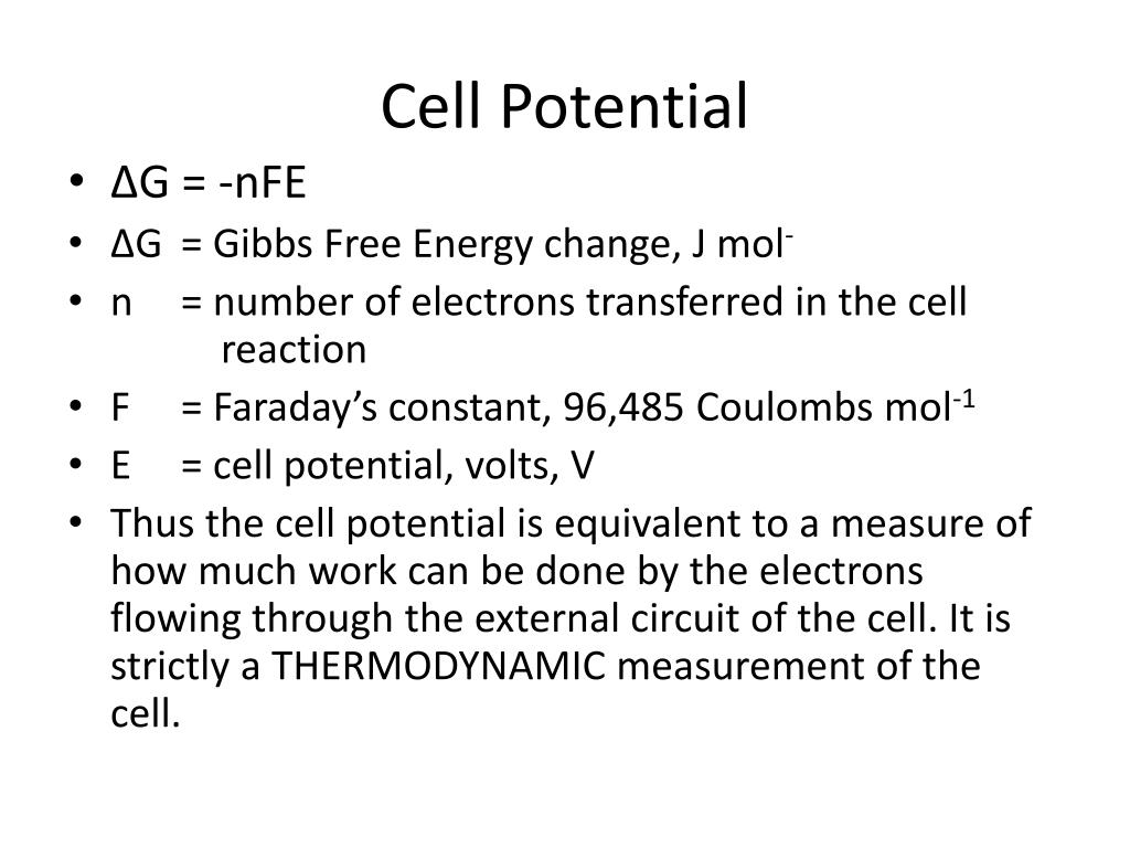 PPT - Electrochemical Equilibria PowerPoint Presentation, free download ...