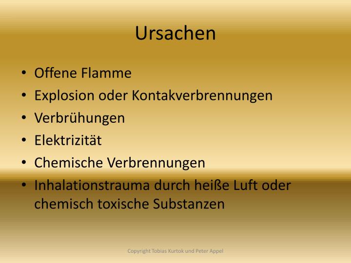PPT - Verbrennungen PowerPoint Presentation - ID:297043