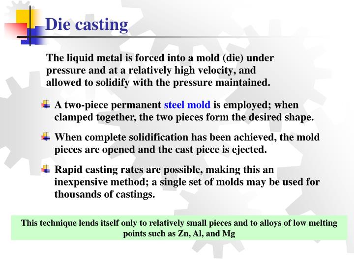 PPT - Primary forming process (casting) PowerPoint Presentation - ID:297370