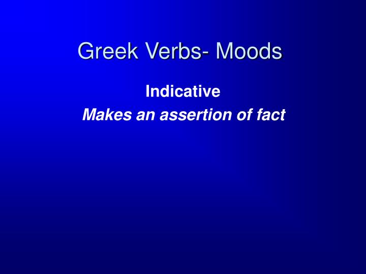 PPT - Introduction to Verbs Chapter 15 PowerPoint Presentation - ID:297432