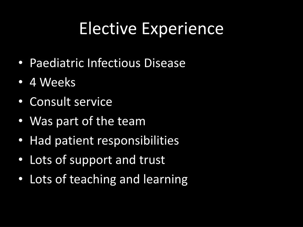 PPT - Medical Elective in Toronto: Hospital for Sick Children ...