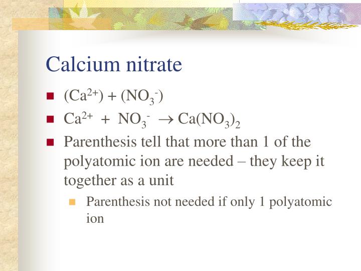 PPT - Ch 6 Chemical Names & Formulas PowerPoint Presentation - ID:297611