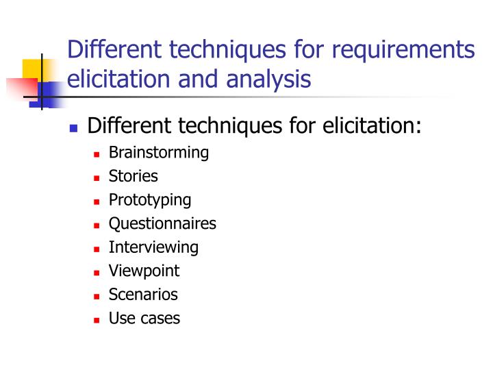 PPT - Software Requirements and the Requirements Engineering Process ...
