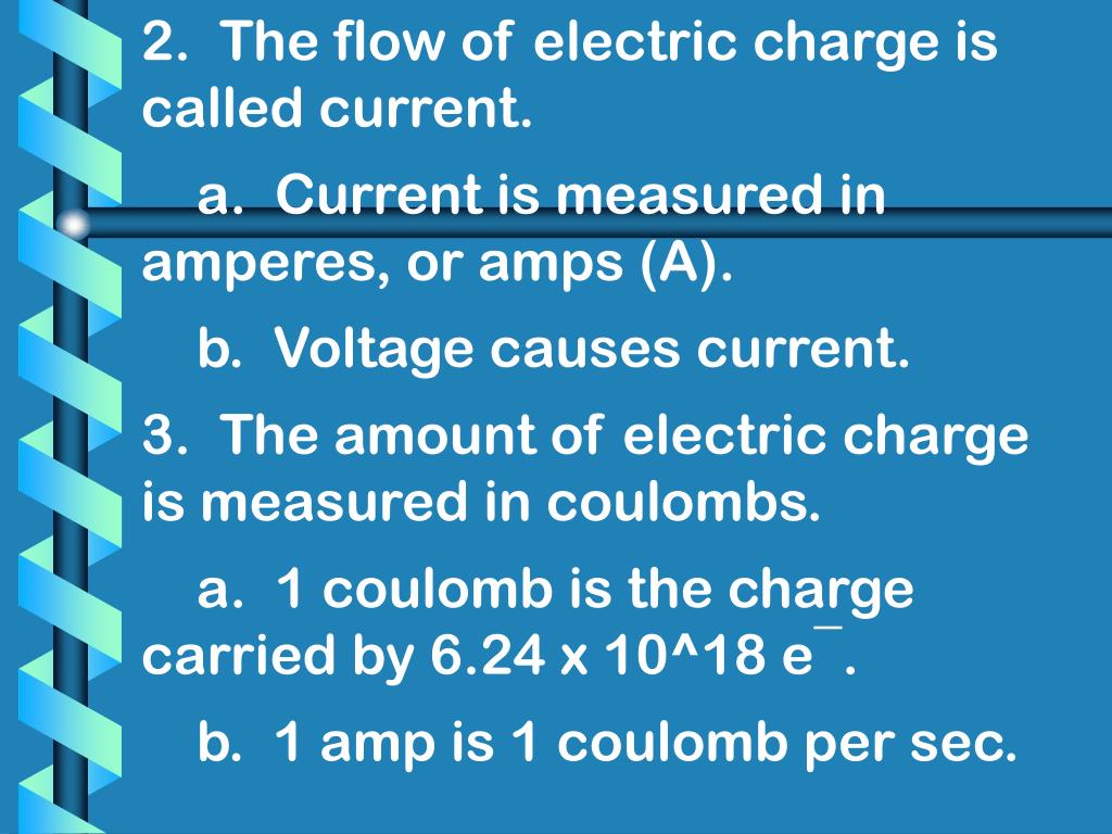 PPT - Electricity A. Electric Charge 1. Static electricity is the ...