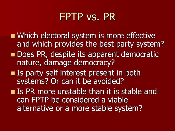 PPT - Electoral Systems PowerPoint Presentation - ID:297948