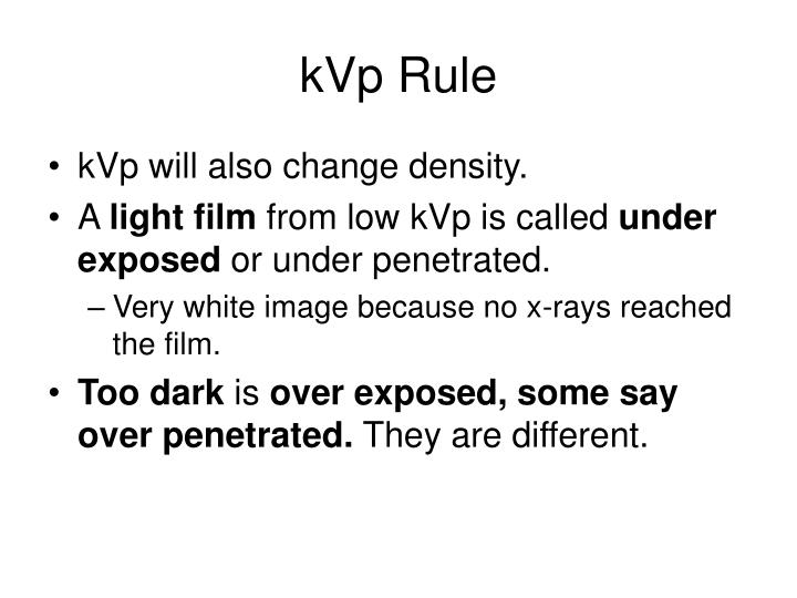 PPT - Chapter 19 & 20 Image Quality & Techniques PowerPoint ...