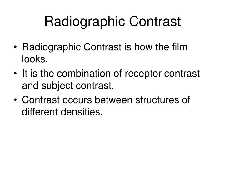 PPT - Chapter 19 & 20 Image Quality & Techniques PowerPoint ...