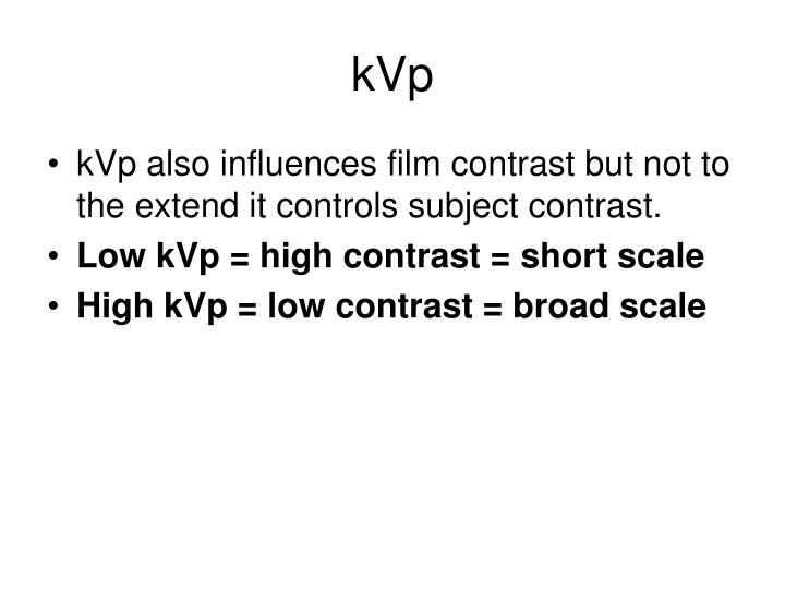 PPT - Chapter 19 & 20 Image Quality & Techniques PowerPoint ...
