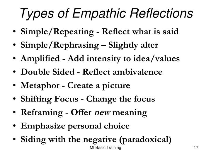 PPT - Motivational Interviewing: Basic Training PowerPoint Presentation ...