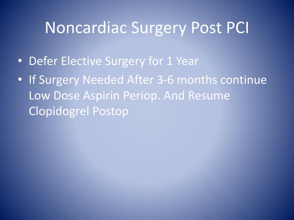 PPT - Care of The Post PTCA (Stent) Patient PowerPoint Presentation ...
