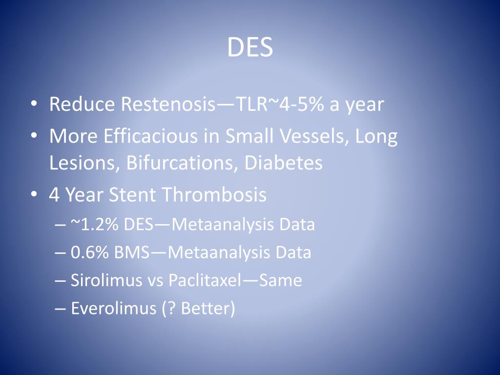 PPT - Care of The Post PTCA (Stent) Patient PowerPoint Presentation ...
