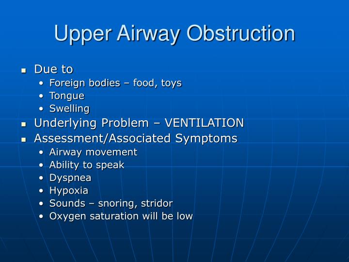 PPT - Respiratory Emergencies PowerPoint Presentation - ID:299426