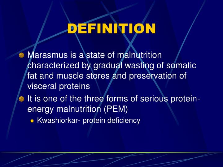 PPT - Marasmus PowerPoint Presentation - ID:299438