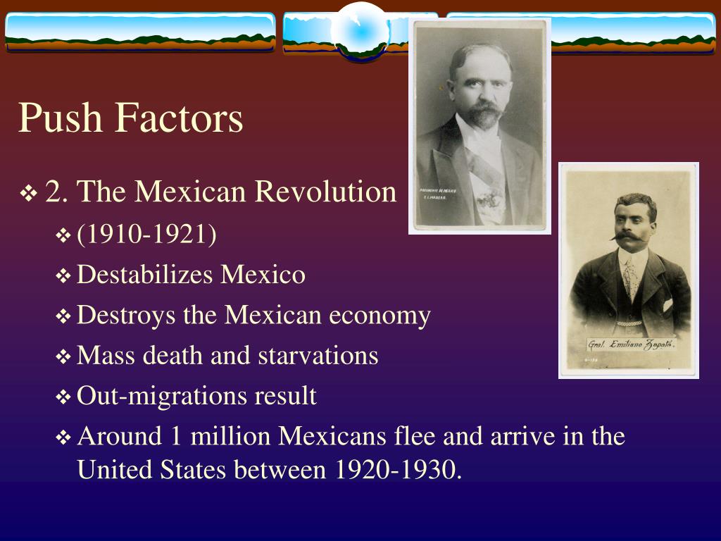 PPT The Push And Pull Factors PowerPoint Presentation Free Download