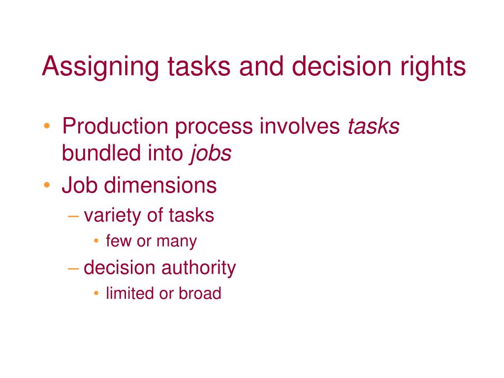 PPT - Chapter 12: Decision Rights: The Level of Empowerment PowerPoint ...