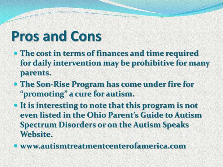 PPT - Treatments for Autism Spectrum Disorders PowerPoint Presentation ...