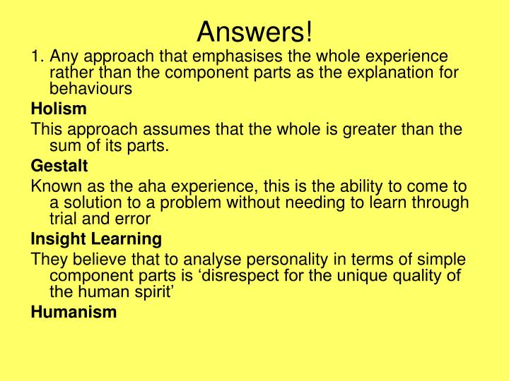 Reductionism Vs Holism