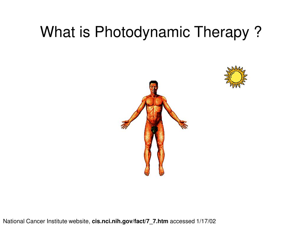 PPT - Potential Improvement in Photodynamic Therapy for Cancer ...