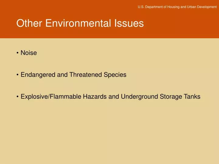 PPT - Other Environmental Issues PowerPoint Presentation, free download ...