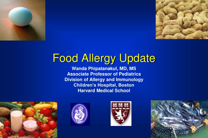 PPT - Food Allergy Update PowerPoint Presentation, free download - ID ...
