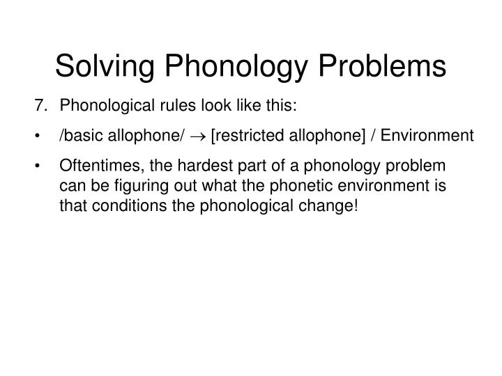 PPT - Phonology, part 3: Natural Classes and Features PowerPoint ...