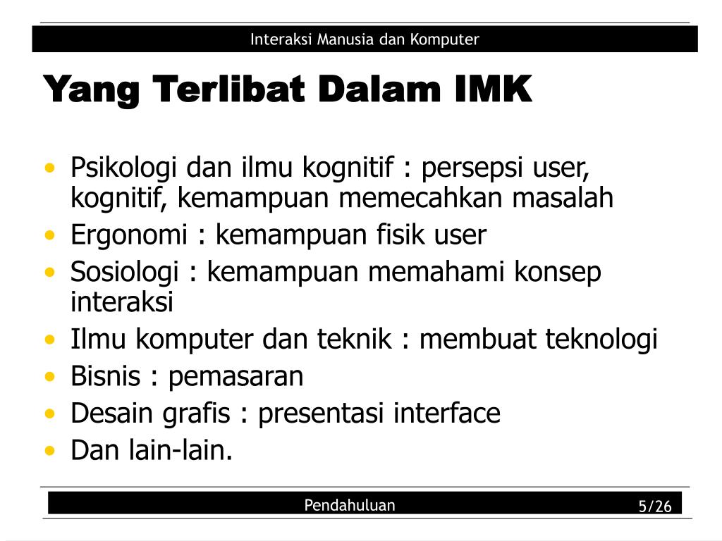 PPT - Ruang Lingkup Mengapa dan Apa Siapa Saja yang Terlibat Konsep dan ...