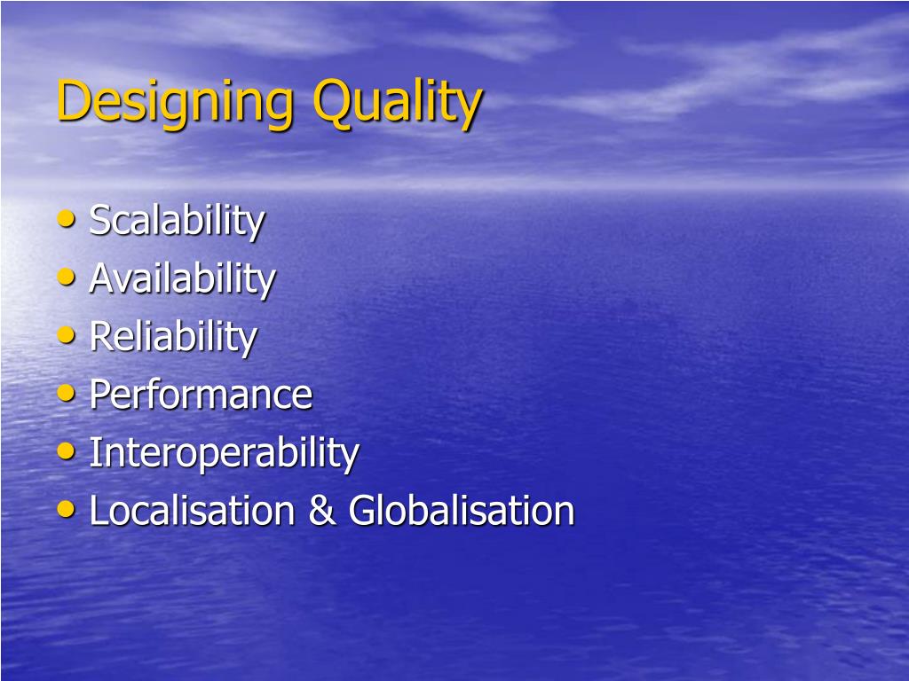 PPT - How to: Design and Develop an Application to Ensure its Quality ...