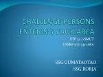 PPT - CHALLENGE PERSONS ENTERING YOUR AREA PowerPoint Presentation - ID ...