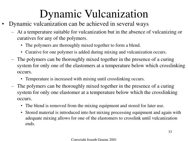 PPT - Vulcanization PowerPoint Presentation - ID:305021
